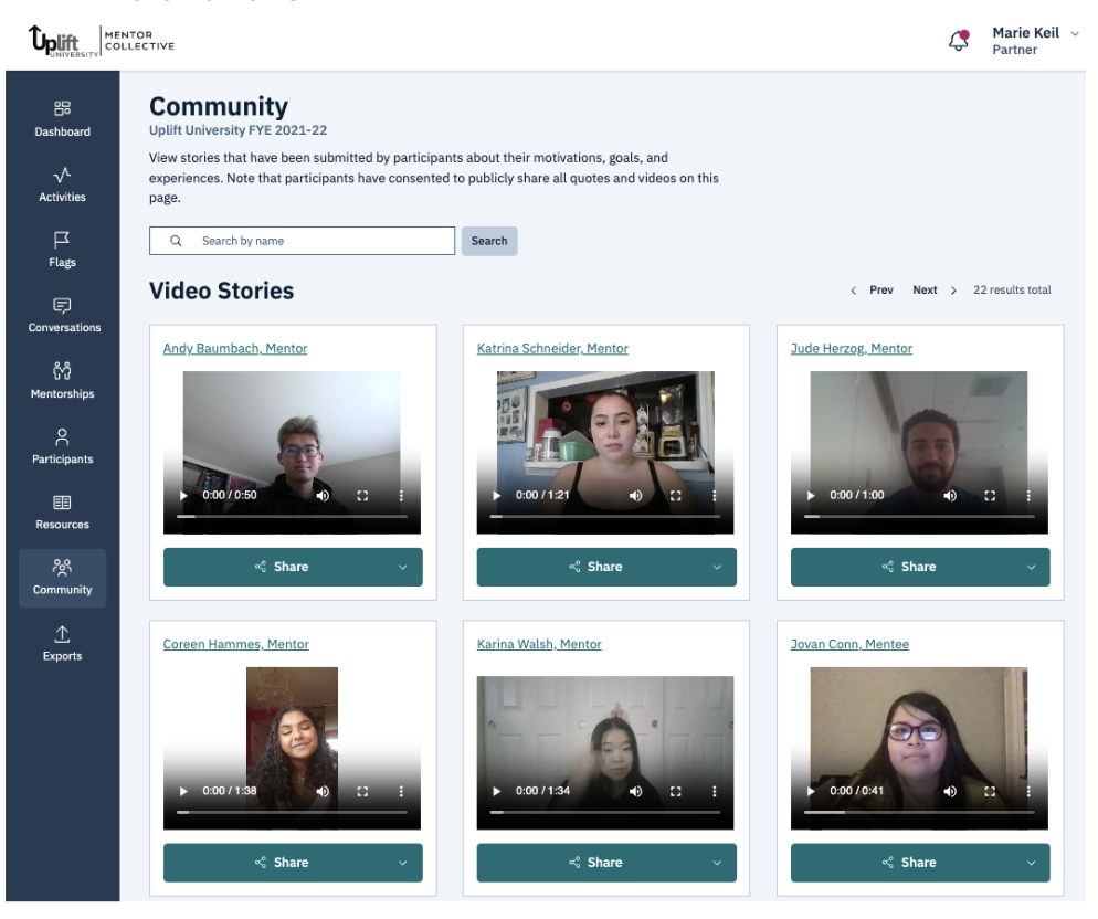 October 2023 Product Update | View and Share Mentorship Stories Today – Mentor Collective